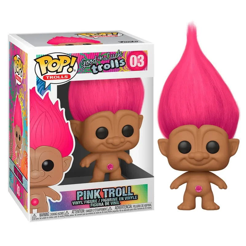 2025 FUNKO POP GOOD-LUCK TROLLS #01 #03 #05 #07 Figuras de acción de ...