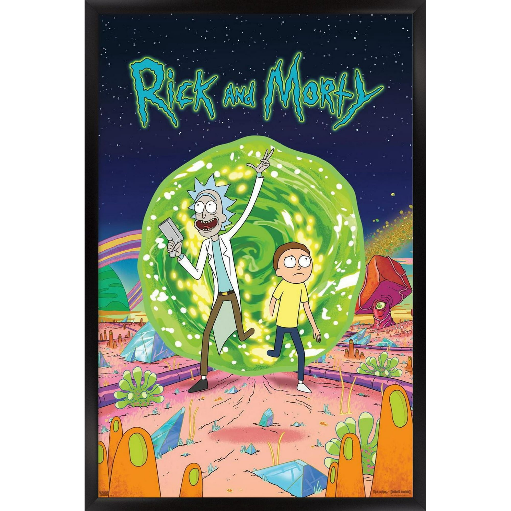 Click here for Trends International Rick And Morty - Cover Wall P... prices