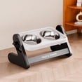 AOOOWER Nonslip Heavy Bottom Cats Water Bowl with Ergonomic Modern ...