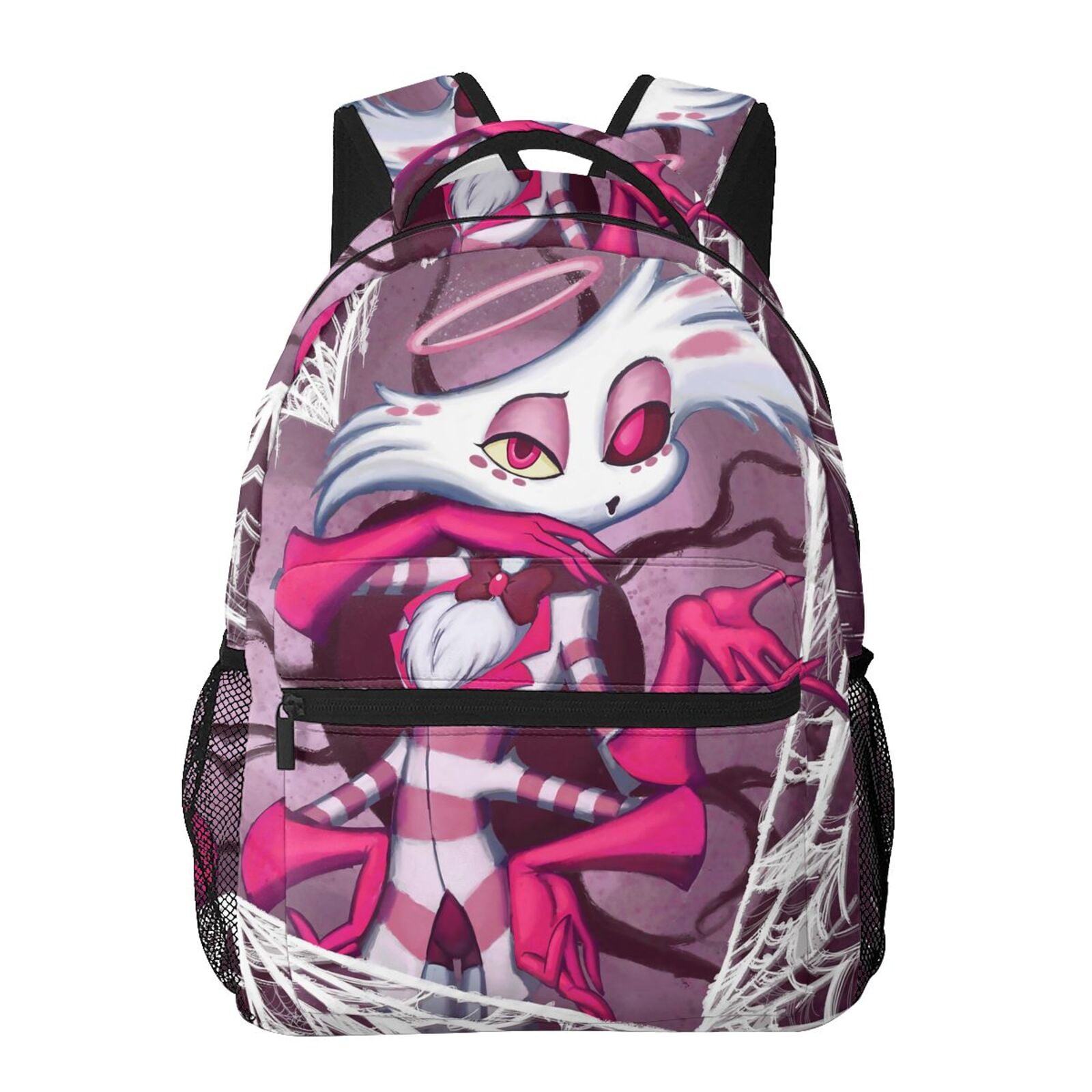 Cute Angel Dust Hazbin Hotel Unisex Backpack Daypack College School ...