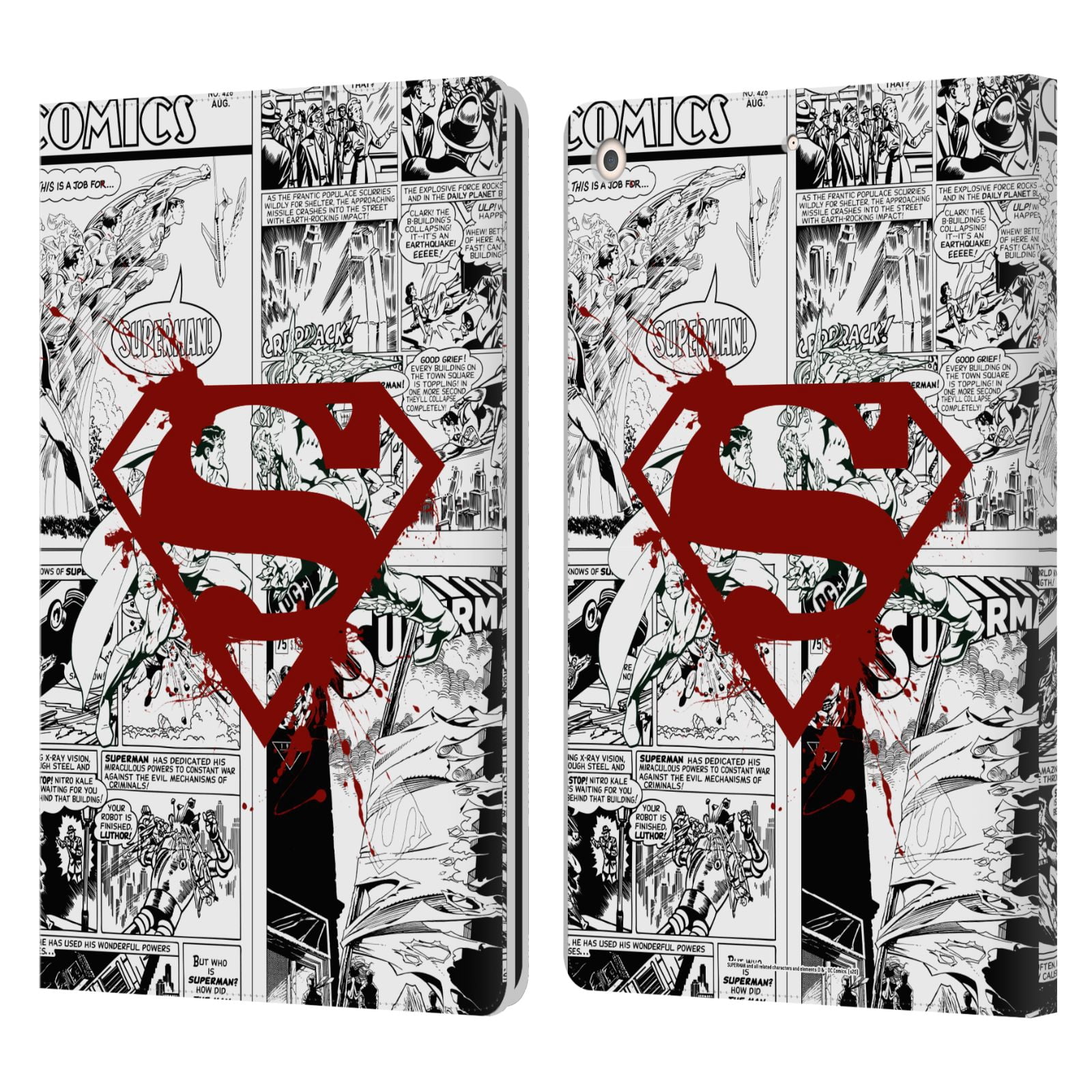 Superman Splatter Art