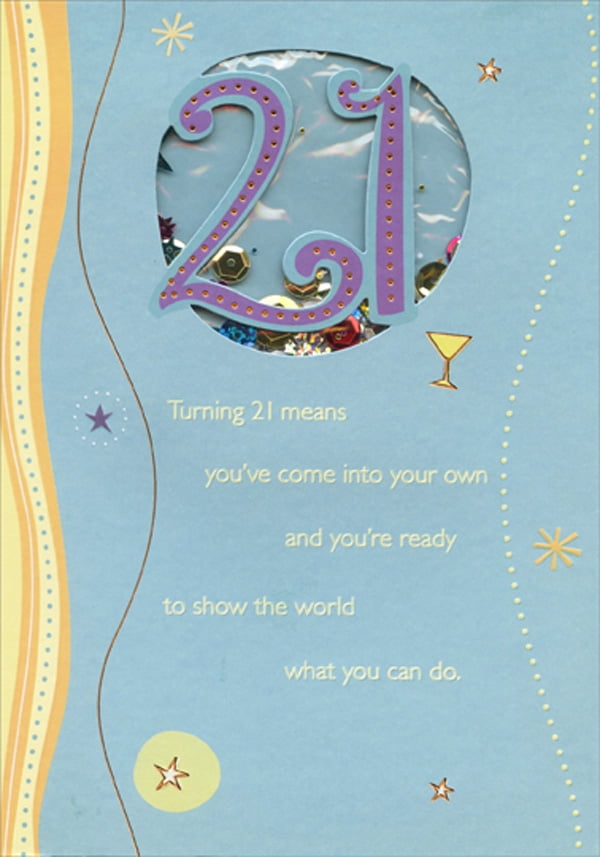 21st Birthday Card Personalised Age 21 Card Happy 21st Card Any Age