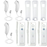 TekDeals Black Wireless Remote Wiimote & Nunchuck Controller Combo Set ...