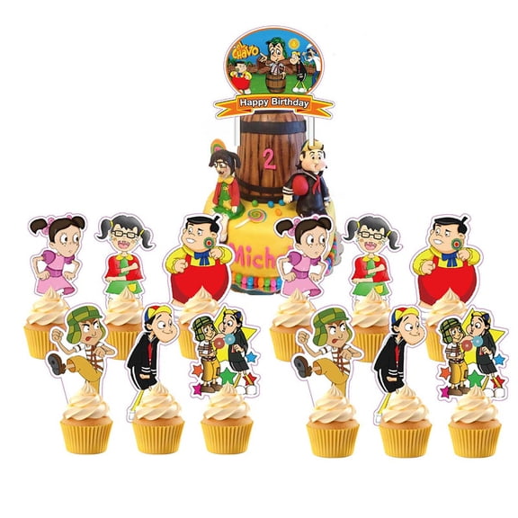 The Croods Cake Topper Cupcake Set Party Supplies Decoration Birthday ...