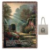 Heaven 50" x 60" Inspirational Tapestry Throw Blanket & Angel Tote ...