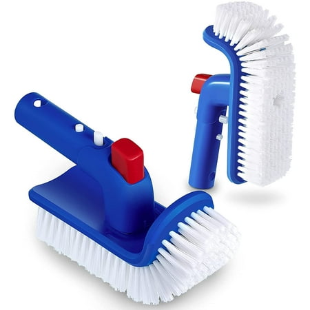 Corner and Step Pool Round Brush, Pool Step and Corner Brush, 180 ...