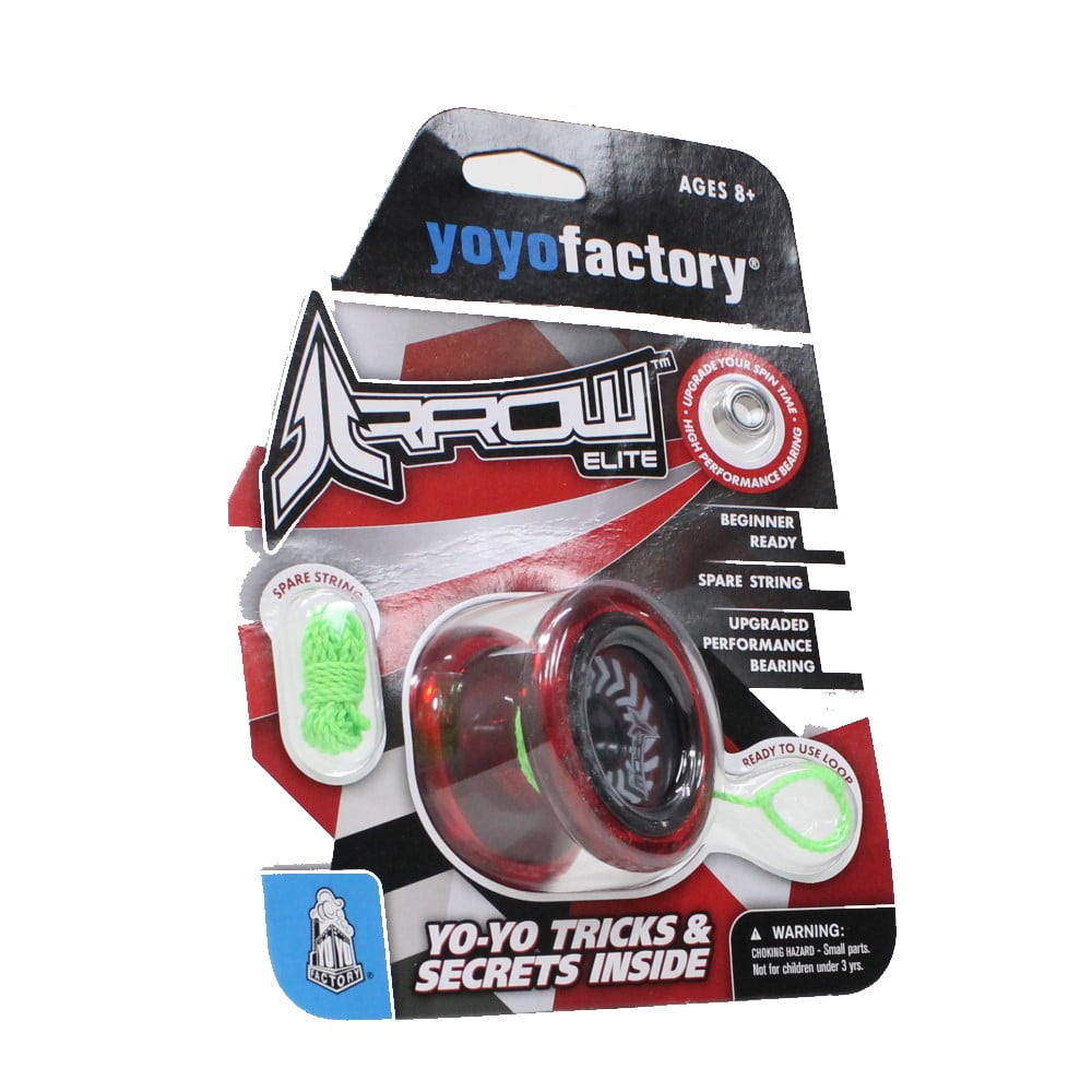 YoYoFactory Arrow Yo-Yo - Beginner Friendly, Red Nepal | Ubuy