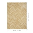 HOMEMAXS 4pcs Dollhouse Floor Sheet Mini House Flooring Miniature Floor ...