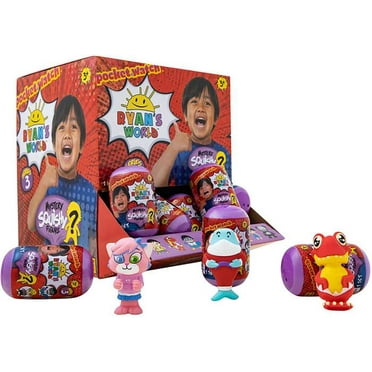 Ryan's World Series 4 Squishy Mystery Pack - Walmart.com