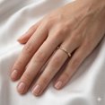 Auory Moissanite Silver Wedding Band Ring for Women – 925 Silver ...