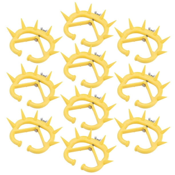 Yellow Nose Rings Sucking Preventer, Calf Nose Ring, Pets Animals Cows ...