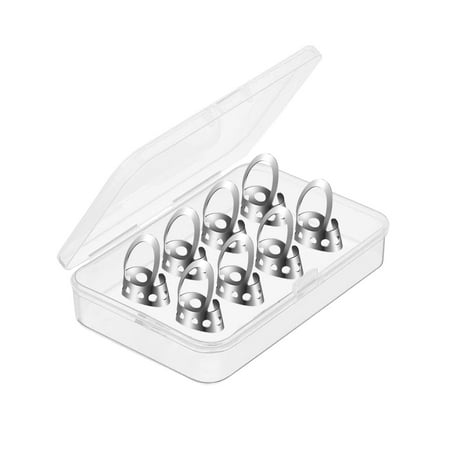 8 Pieces Guitar Picks Metal Finger Picks Adjustable Thumb Finger Picks ...