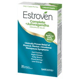Estroven Menopause Relief Complete + Ashwagandha Daily Supplement ...
