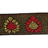 KVR Nylon Polyester Multicolor Silk Woven Embroidery Braid Wedding and ...