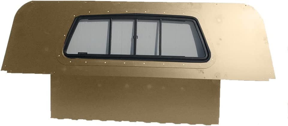 Rear iron Curtain With Sliding Window- TAN (4-Door), fits Military ...
