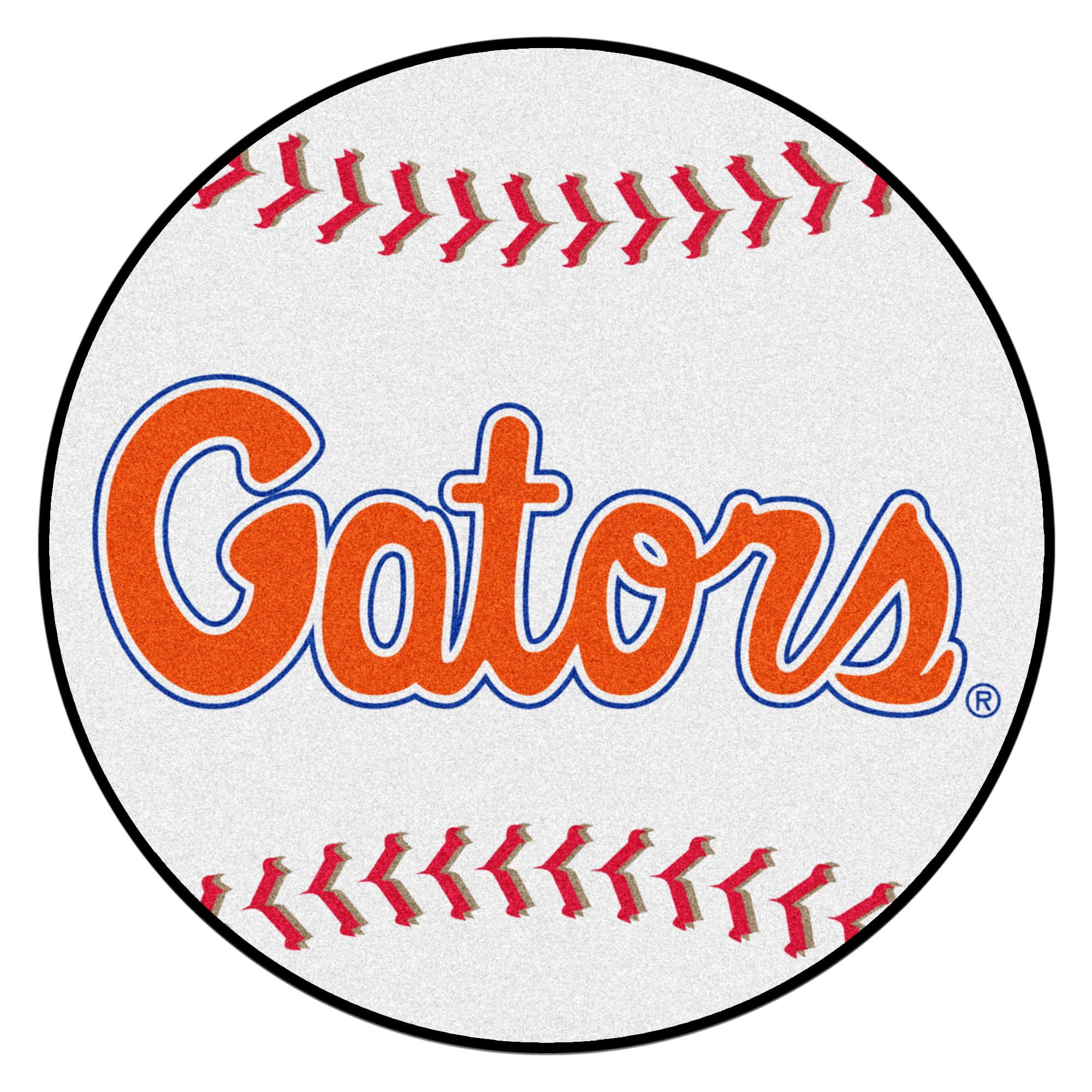 Florida "Gators" Script Baseball Mat 27" diameter - Walmart.com