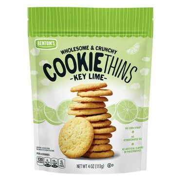 Benton's Cookie Thins Key Lime 2-Pack 4 oz - Walmart.com