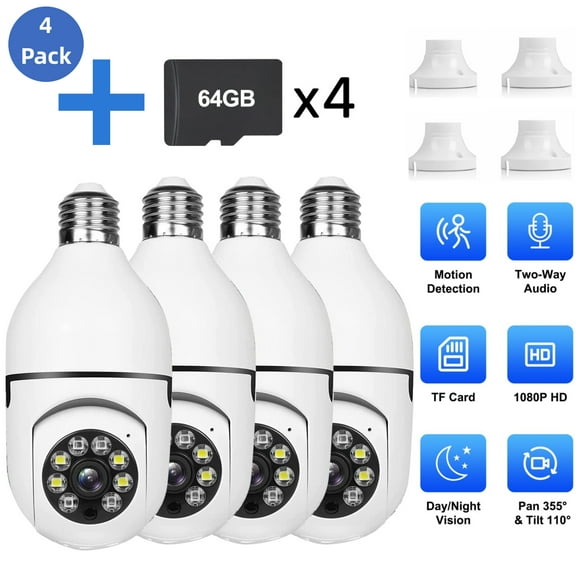 Light Bulb Camera Wifi Outdoor