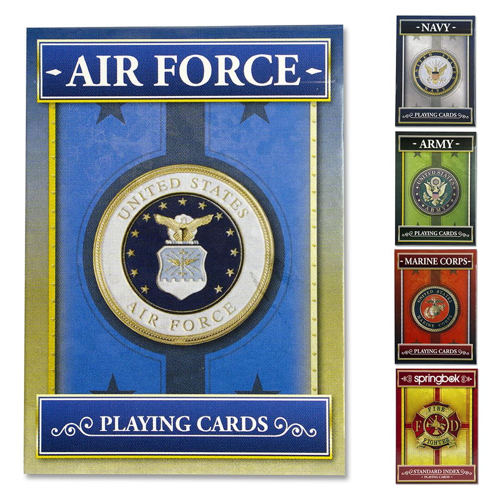 Springbok - United States Air Force Playing Cards - Officially Licensed ...