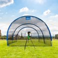 Forza Pop-Up Baseball Batting Cage | Portable, Fiberglass Frame with ...