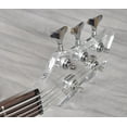 5 String Electric Bass Guitar Acrylic Body and Headstock Maple Neck ...