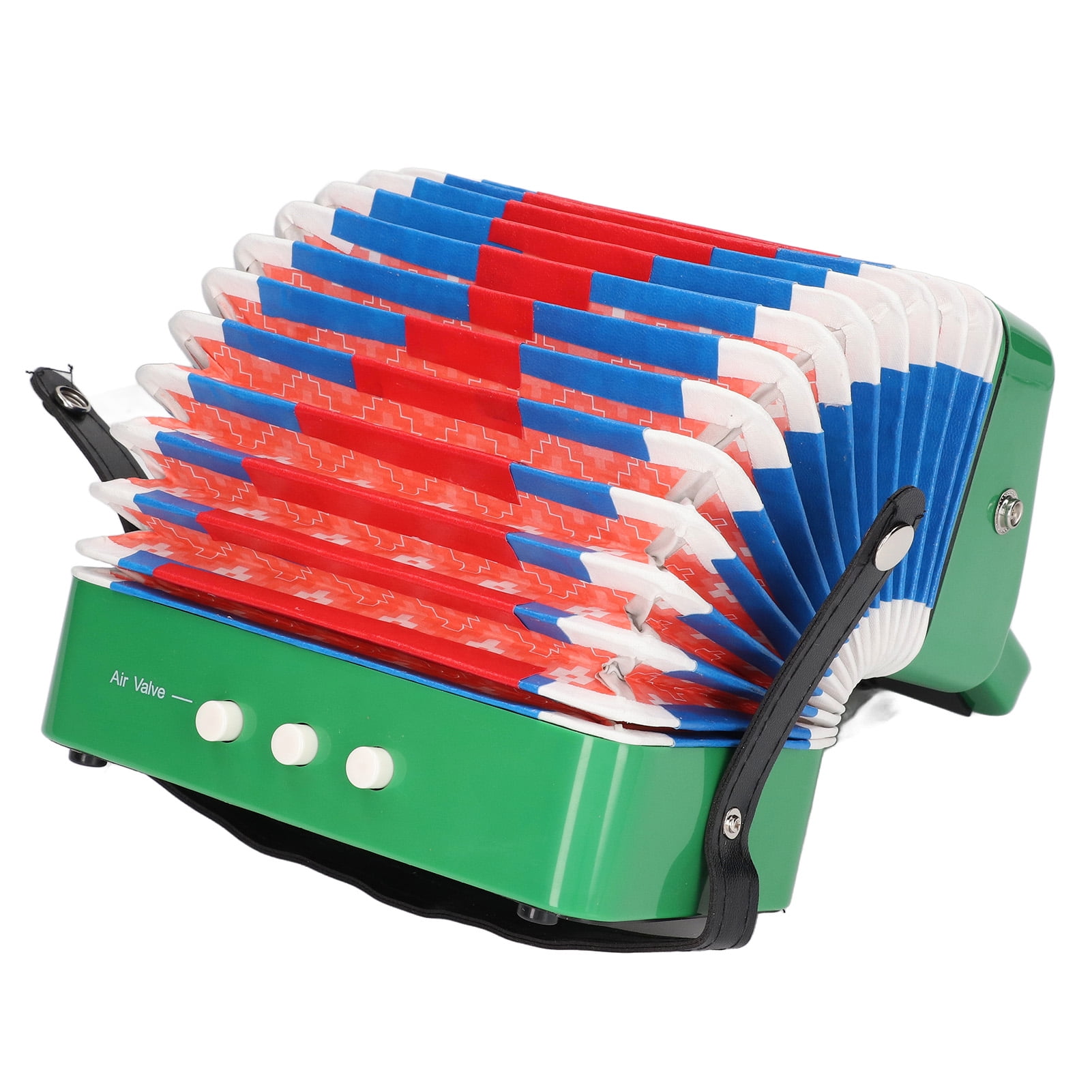 Instrumento musical de acordeón, acordeón de 10 teclas para niños, instrumento de acordeón de ...