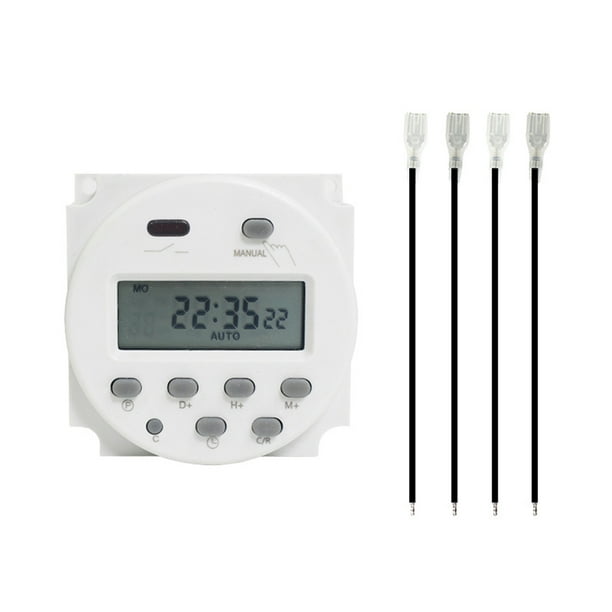 GLFSIL Digital Timers DC/AC 12V 16A LCD Display Programmable Timer ... GLFSIL Digital Timers DC/AC 12V 16A LCD Display Programmable Timer ...