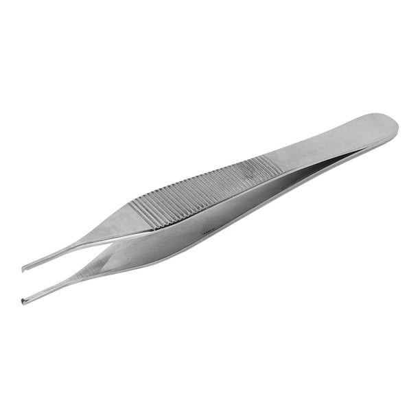Tissue Forceps 4.7in Long Food Grade Stainless Steel Anti Slip Safe ...