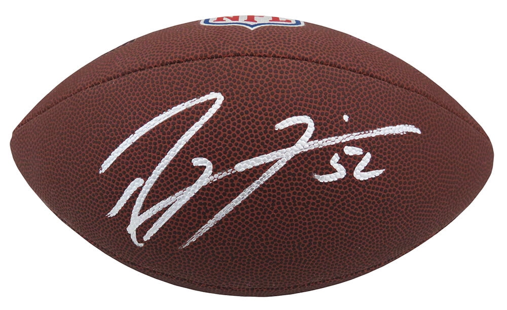 Ray Lewis Signed Wilson Duke Replica Full Size NFL Football - (Beckett ...