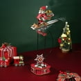 ROKR Santa on Skis Pendulum Balance Xmas DIY Toy 3D Puzzle Wooden Model ...