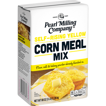 Aunt Jemima Self-Rising White Corn Meal Mix Bag, 80 oz - Walmart.com