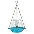 Hanging Solar Bird Bath Fountain, Hummingbird Mister Solar Powered ...