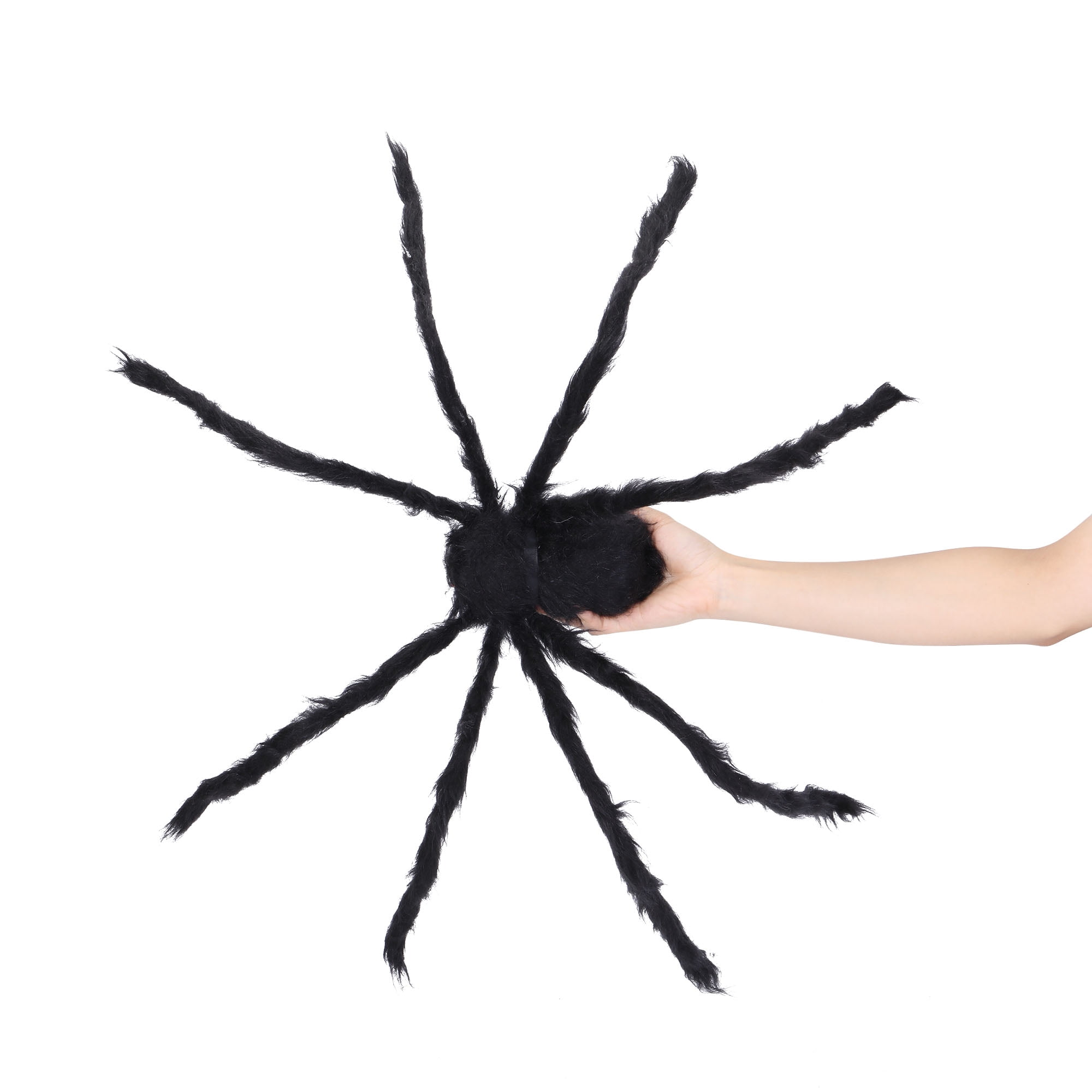 Giant Hairy Spider Decoration Furry Scary Realistic Spider Decor for ...