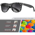 Polka Dot Retro Fashion Sunglasses for Women Trendy Vintage 50s UV ...
