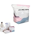 Tuscom No Pump Vacuum Storage Bags Space Saver Compression Bags for ...