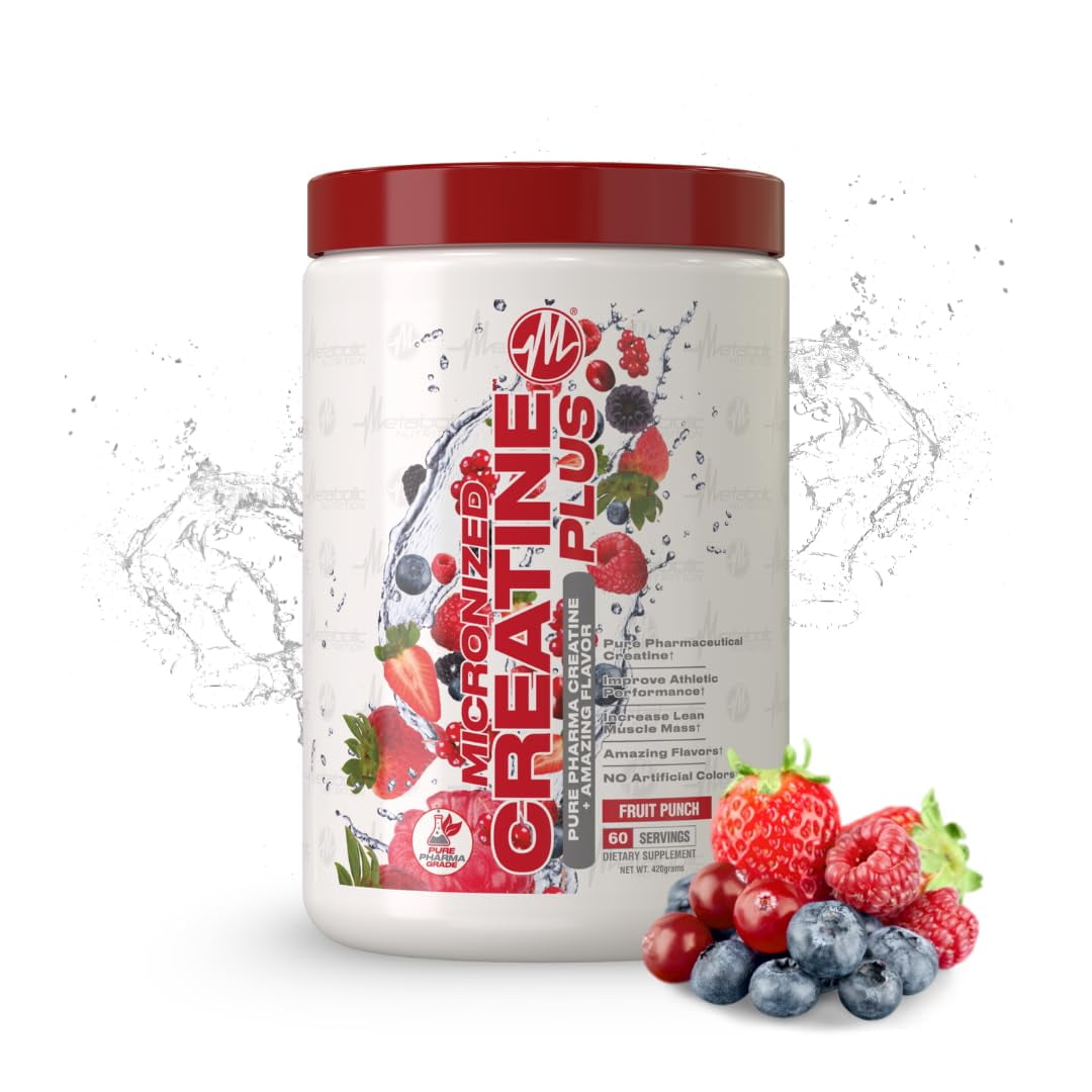 Suplemento Metabolic Nutrition Micronized Creatina Plus 420g | Bodega Aurrera en línea