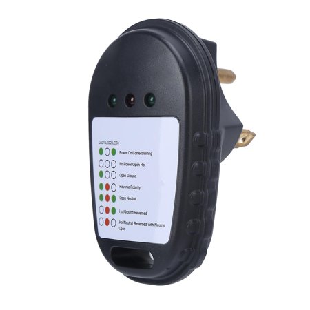 30a Rv Circuit Analyzer Portable Power Tester Receptacle With Led Light ...