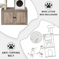 Cat Tree House, Cat Condos, Aesthetic Cats Tree, Hidden Litter Box ...