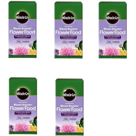 Miracle-Gro Water Soluble Bloom Booster Flower Food, 5.5 lb - Walmart.com