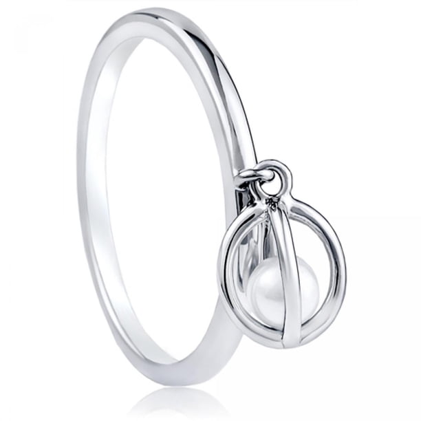Fresh Water Pearl In A Silver Cage Ring - Walmart.ca