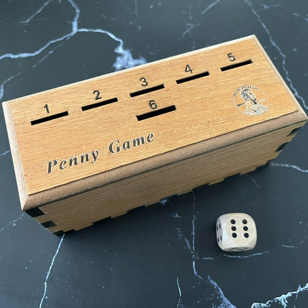 Juego de mesa CBLKUS Penny Game Wood Box 2-6 jugadores | Bodega Aurrera ...