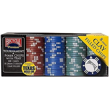 Premium Tournament Poker Chips with Tray | Walmart Canada