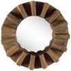 Brogan Distressed Wood Slat Wall Mirror Multi-Colored 43" x 26" by ...