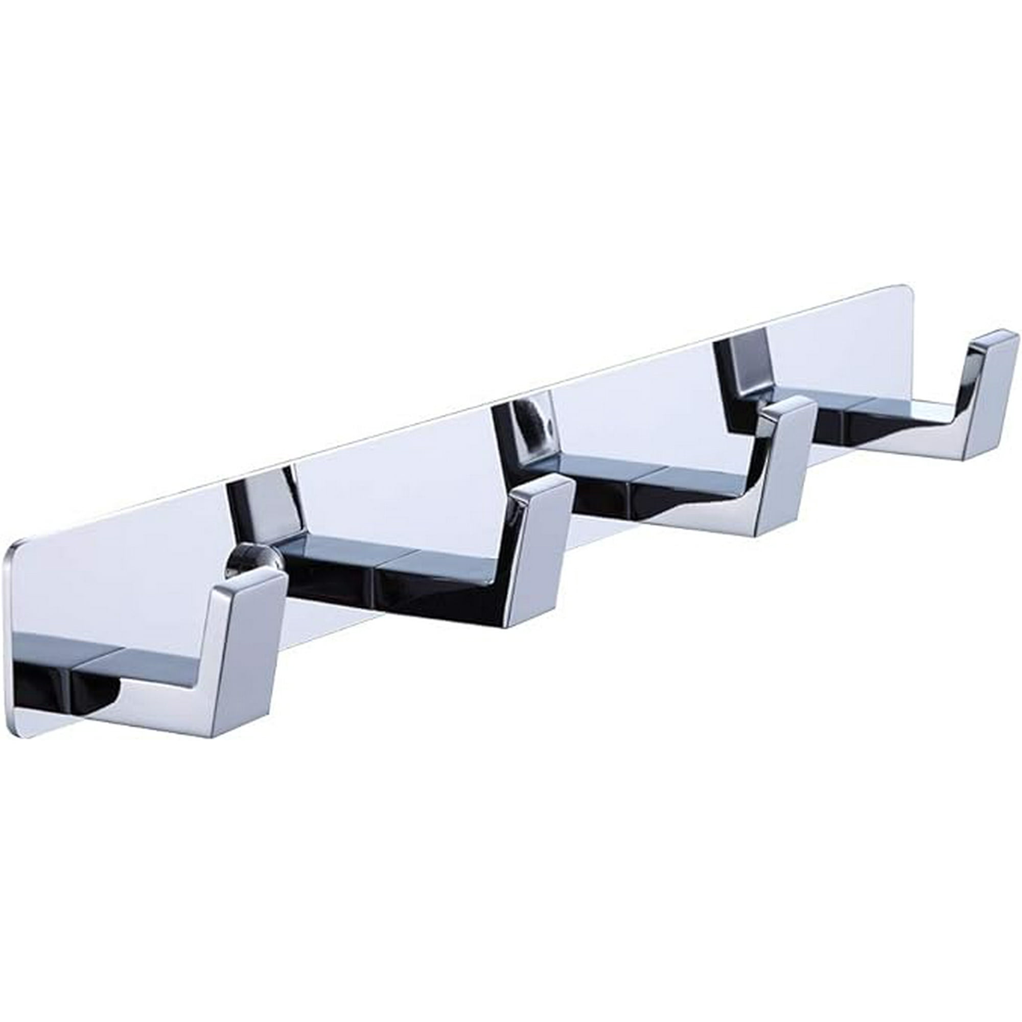 Click here for Unbranded 4 Bathroom Towel Hooks  Chrome Wall Moun... prices