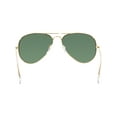 Ray-Ban Large Metal Frame Polarized Aviator Sunglasses, Unisex ...