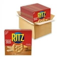 Nabisco Ritz Baked Whole Grain Wheat Crackers, 12.9 oz - Pack of 12 ...