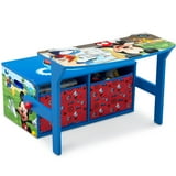Disney Mickey Mouse 2-in-1 Activity Bench and Desk by Delta Children ...