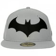 Batman 858201-71-8fitte New 52 Logo New Era 59Fifty Fitted Hat - Grey ...