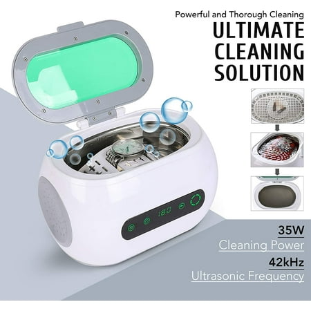 35W Professional Grade 20 Oz. Ultrasonic Cleaner w/Timer for Jewelries ...