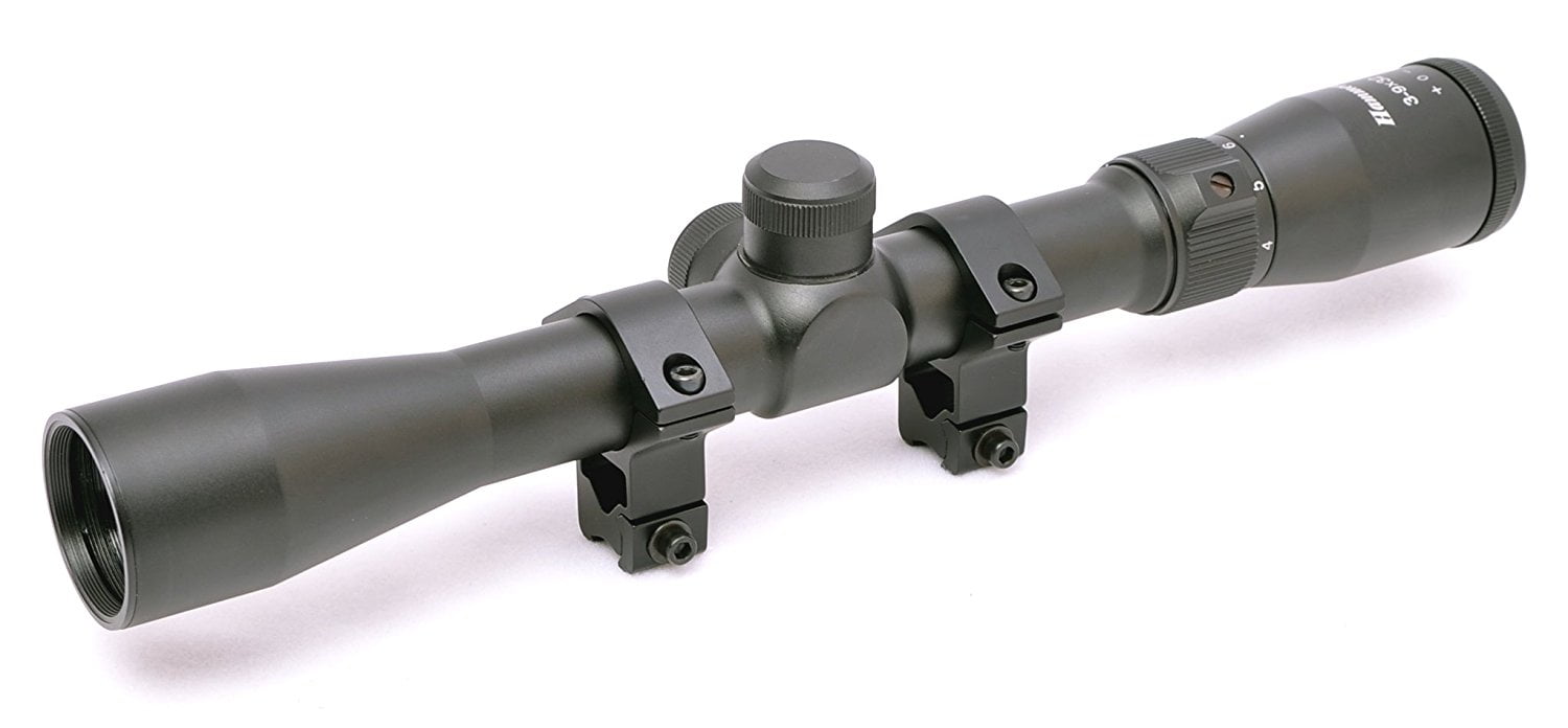Hammers Riflescope 3-9x32 with 22 Rimfire Dovetail Scope Rings ...